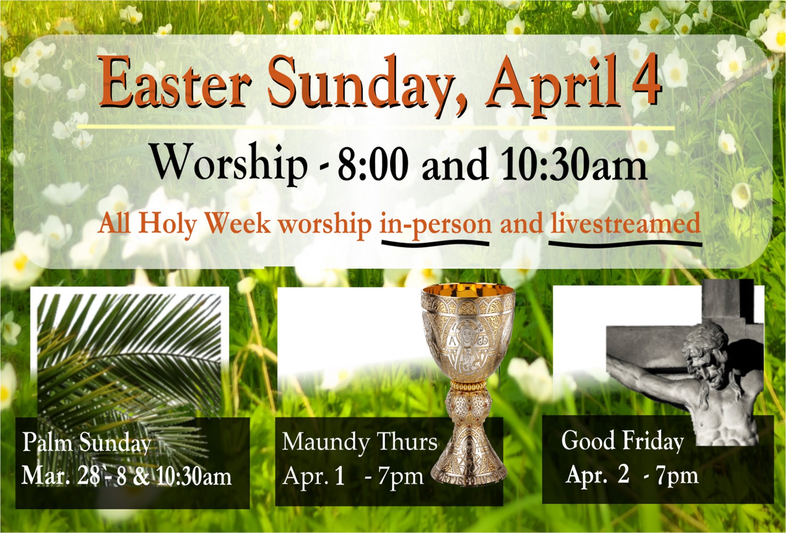 Easter 2021 with Thurs and Fri – St. Lucas Evangelical Lutheran Church